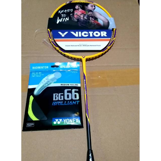 Jual Raket victor auraspeed 10 E-100% original dan siap pakai | Shopee ...
