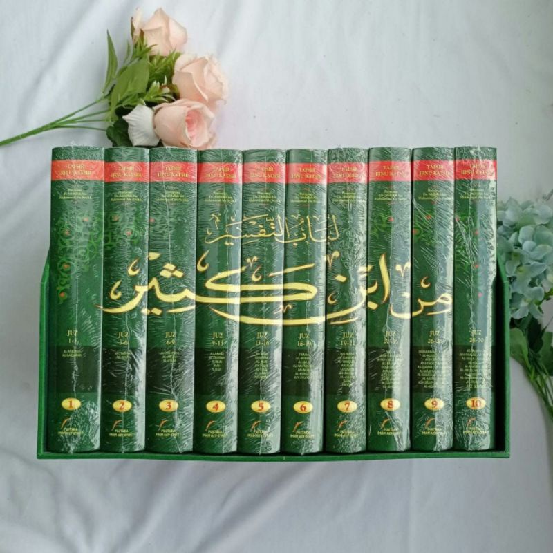 Jual Buku Tafsir Ibnu Katsir Ukuran B5 Set 10 Jilid | Shopee Indonesia