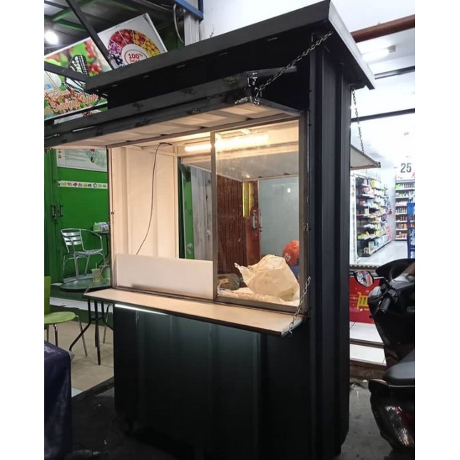 Jual booth container/gerobak container/warung container murah | Shopee ...