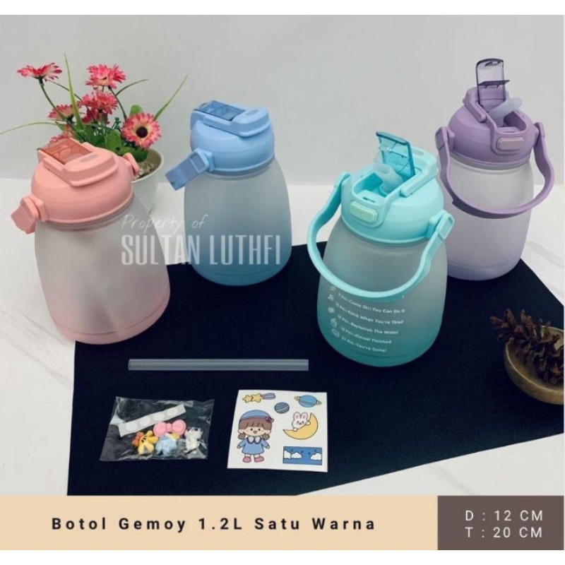 Jual BOTOL VIRAL 1 LITER GEMOY (TANPA TALI) | Shopee Indonesia