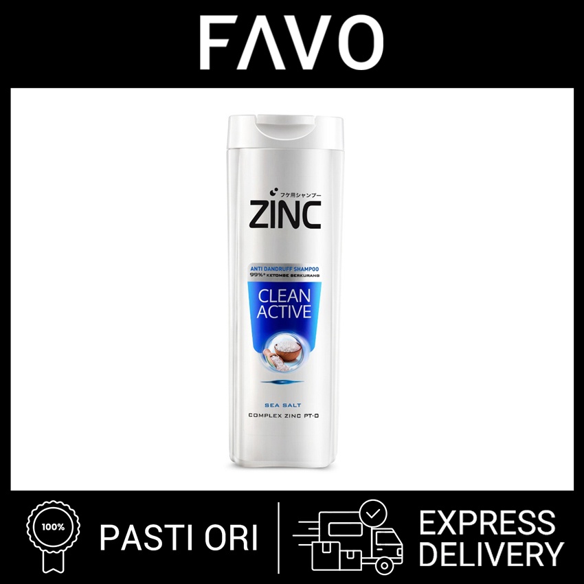 Jual Sampo Zinc Clean & Active Cool Shampoo - 170 mL | Shopee Indonesia