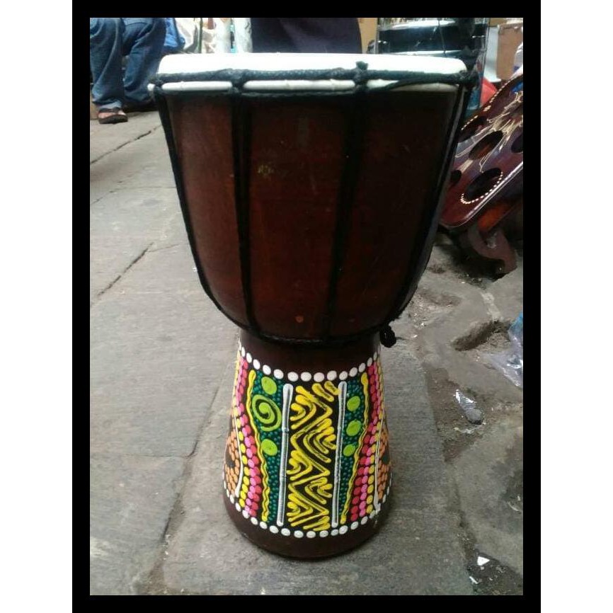 Jual JIMBE ALAT MUSIK TRADISIONAL TABUH TINGGI 30 CM KODE 813 | Shopee ...