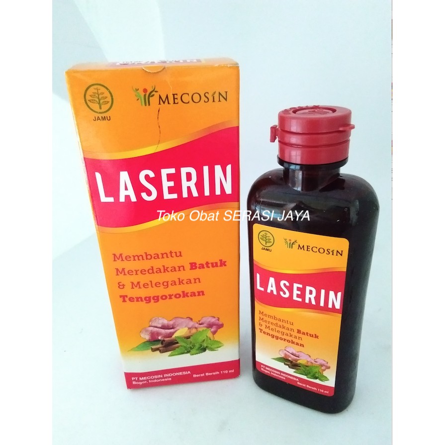 Jual Laserin Syrup Pereda Batuk Melegakan Pernapasan Obat Batuk Anak ...