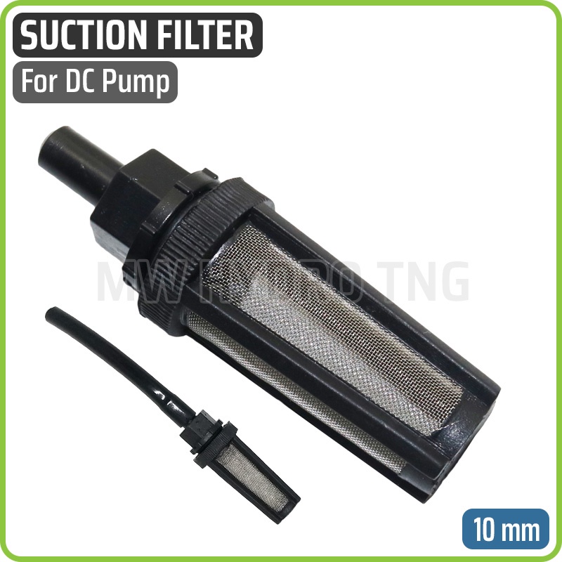Jual Saringan Inlet Pompa DC, 10 mm, untuk Selang 8 mm x 11 mm | Shopee ...