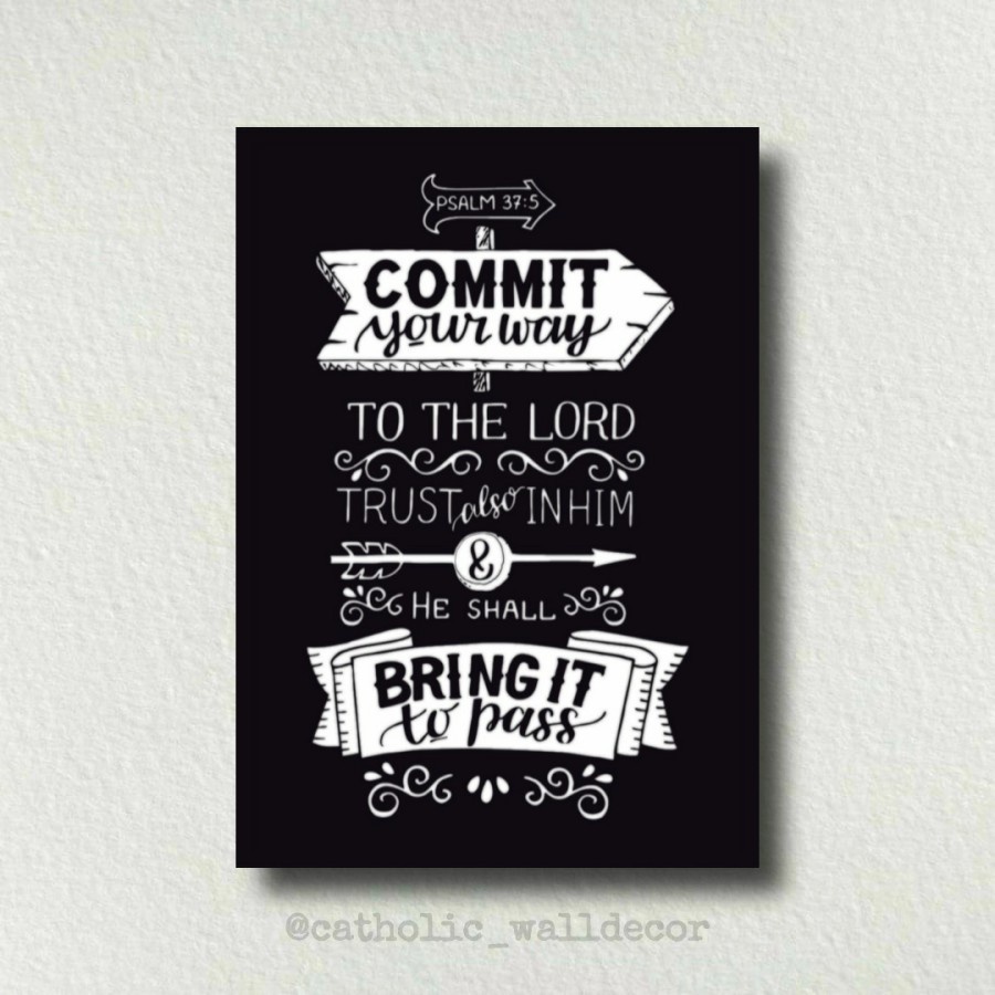 Jual Poster rohani 30x40cm Kristen Katolik ayat KS Alkitab hiasan ...