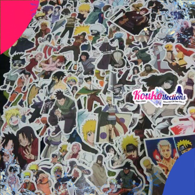 Jual HARGA ISI 30 STIKER Naruto Shippuden sasuke sakura poster,kaos ...