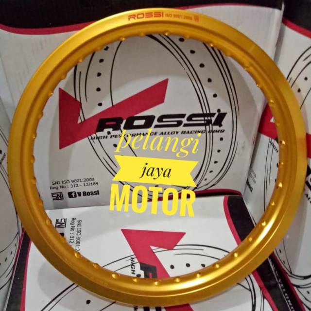 Jual Velg Pelak Rossi WM Rossi Ring17 x 185 Harga Per 1 (Satu) Velg ...