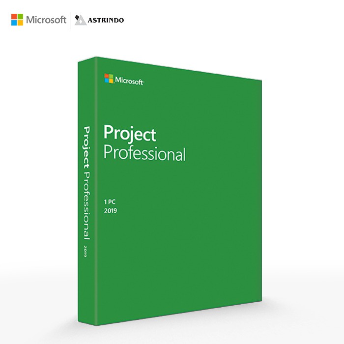 Jual Project Pro 2019 32/64 Bit Full Retail Version [H30-05741 ...