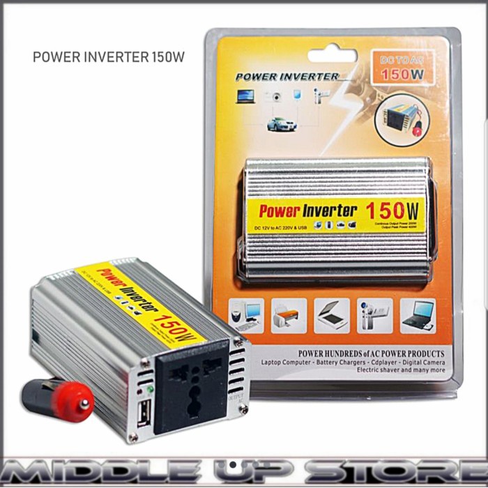 Jual Power Inverter 150 Watt Merubah Dc Jadi Ac 220V | Shopee Indonesia