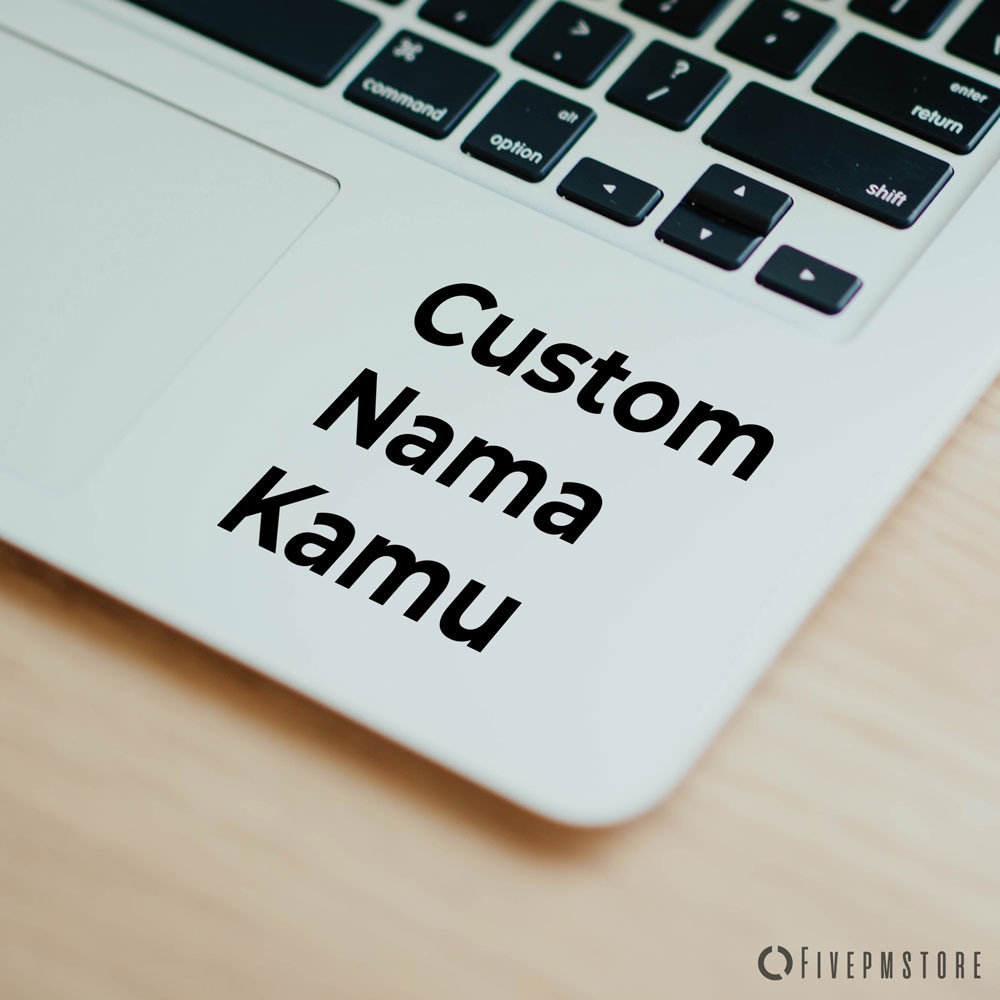 Jual Sticker Custom - Stiker Custom bisa untuk laptop Mac ASUS Lenovo ...