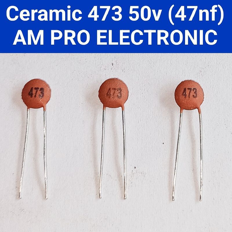 Jual Ceramic 473 50v Kapasitor Keramik 47nf 50v Capacitor | Shopee ...
