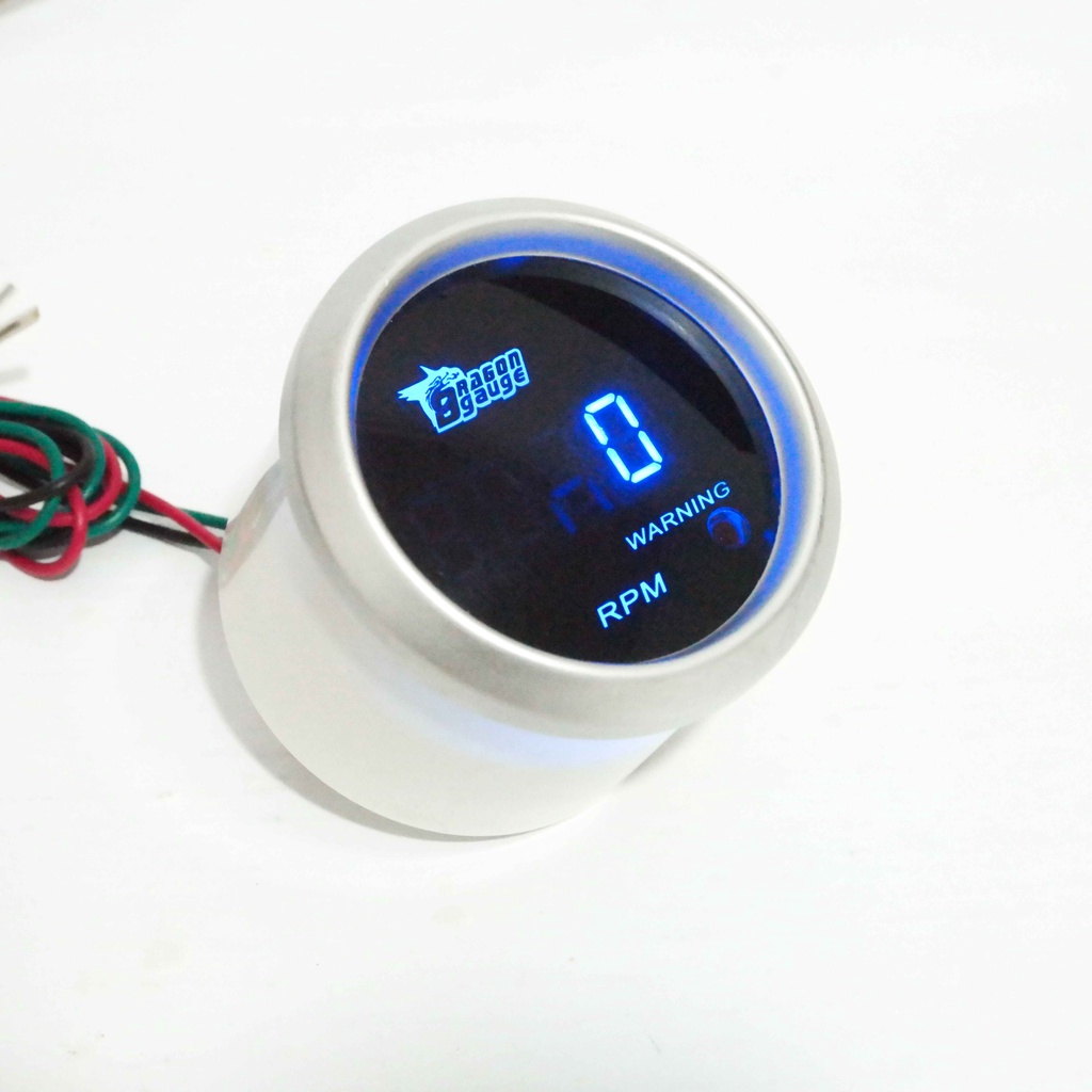 Jual Digital Tachometer Gauge Indikator RPM Mobil | Shopee Indonesia