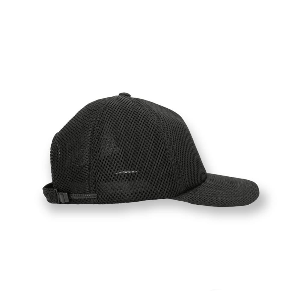 Jual topi polos pria dewasa full jaring dobelmes hitam | Shopee Indonesia