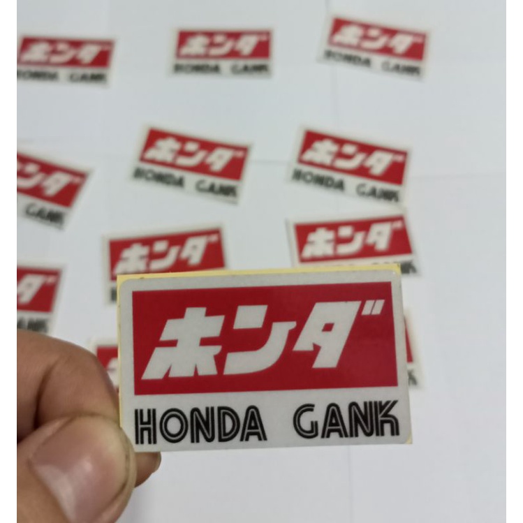 Jual Sticker Motor Honda Gank | Shopee Indonesia