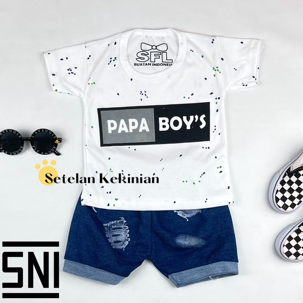 Jual [SK] Setelan Baby Boy 0 sampai 12 bulan Baju Anak Bayi Kaos Anak ...
