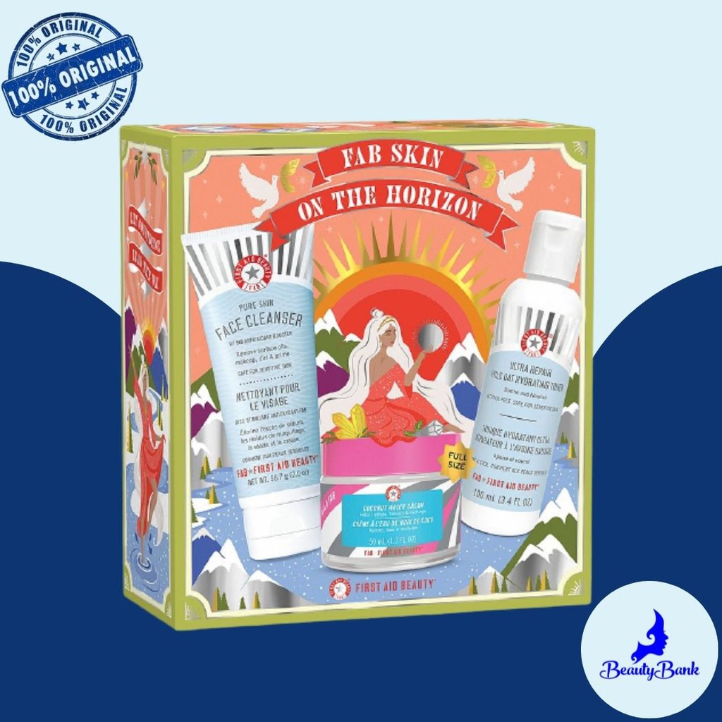 Jual BEAUTY RESERVE - FIRST AID BEAUTY FAB SKIN ON THE HORIZON GIFT SET ...