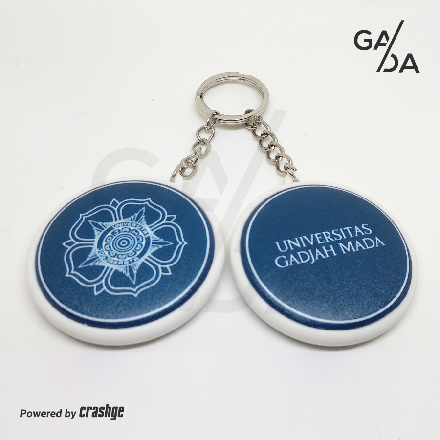 Jual Gantungan Kunci Ganci 2 Sisi UGM Universitas Gadjah Mada Souvenir ...