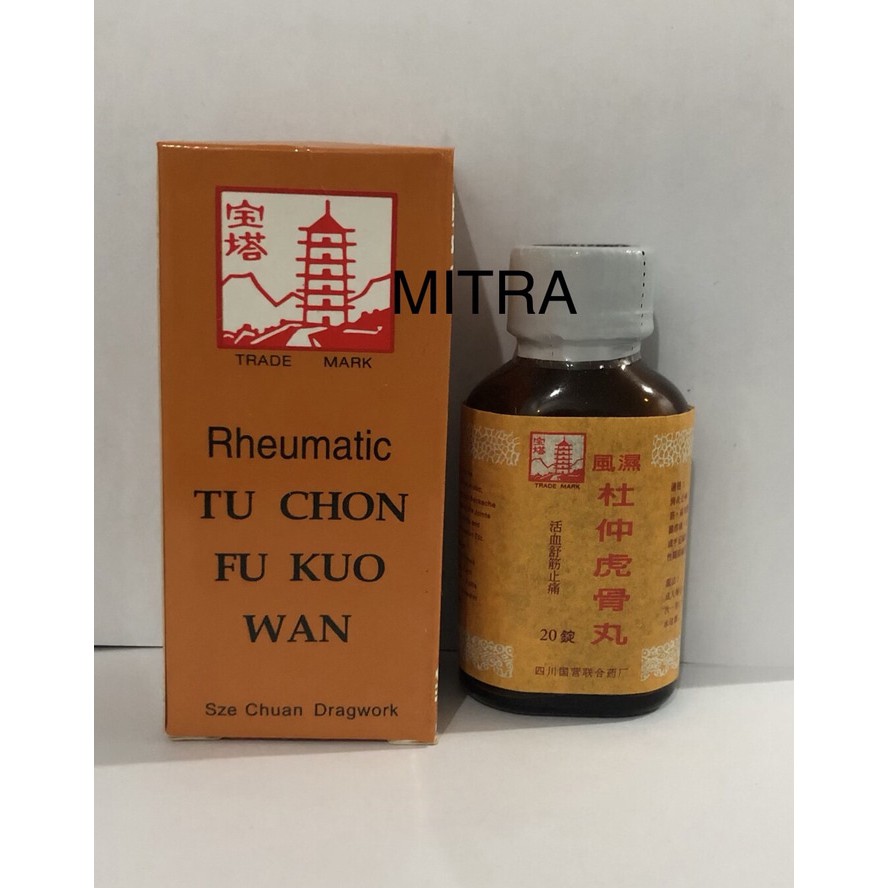 Jual Rhematik Rheumatik TU chon fu Kuo wan obat rematik | Shopee Indonesia