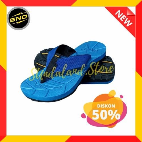 Jual Sandal Erger Japit Warna Biru - Sandal Pria Dan Wanita Kekinian ...
