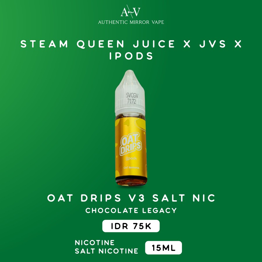 Jual Oat Drips V3 Banana Oat Salt Nic 15ML by JVS x Steam Queen - LS ...
