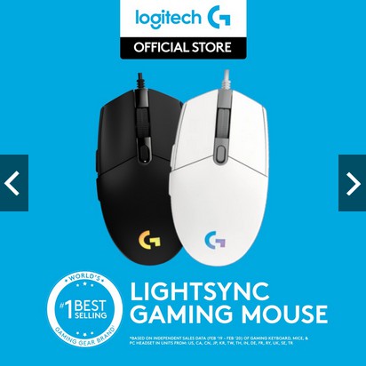 Jual Logitech G102 / G203 Lightsync Gaming Mouse | Shopee Indonesia