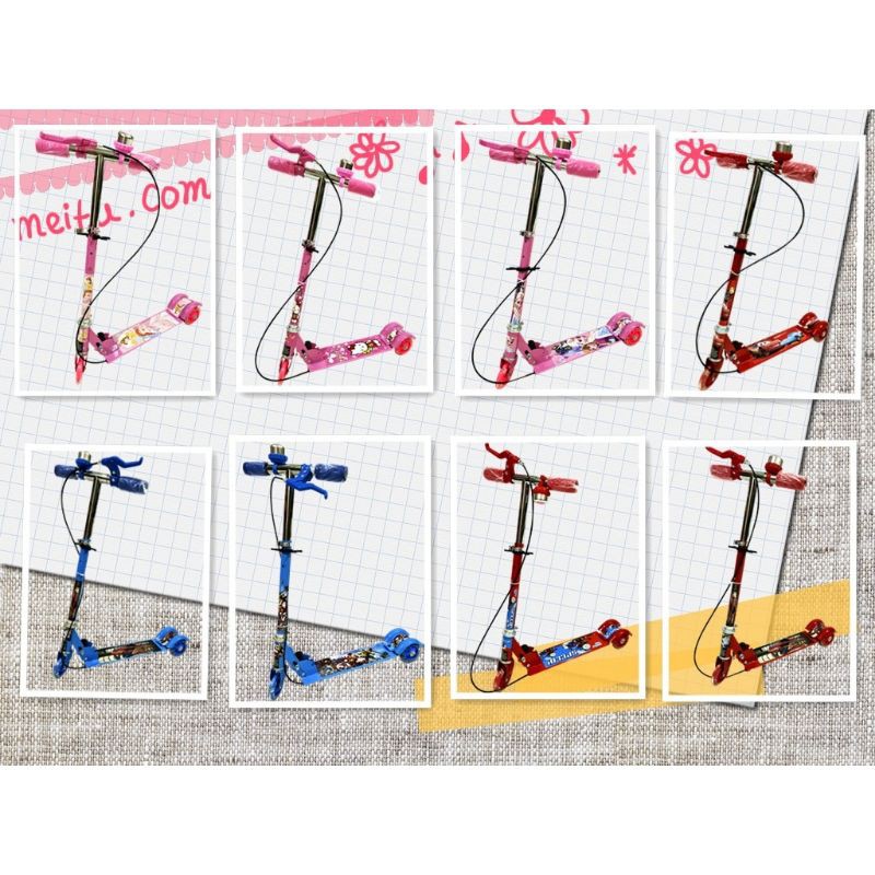 Jual SCOOTER OTOPET ANAK SKUTER +BELL+REM TANGAN DIY GAMBAR | Shopee ...