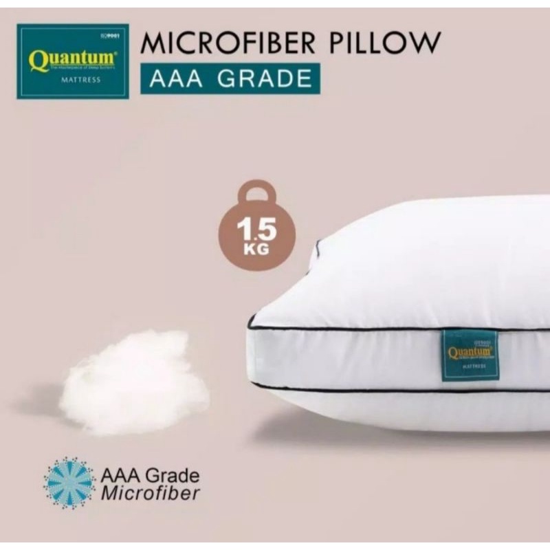 Jual Quantum Bantal / Guling Microfiber / Pillow / Bolster in Box ...