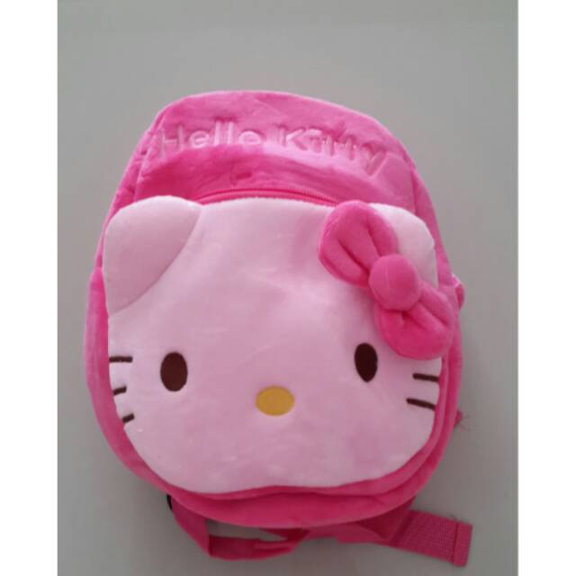 Jual Tas Ransel Hello Kitty mini muka pink | Shopee Indonesia