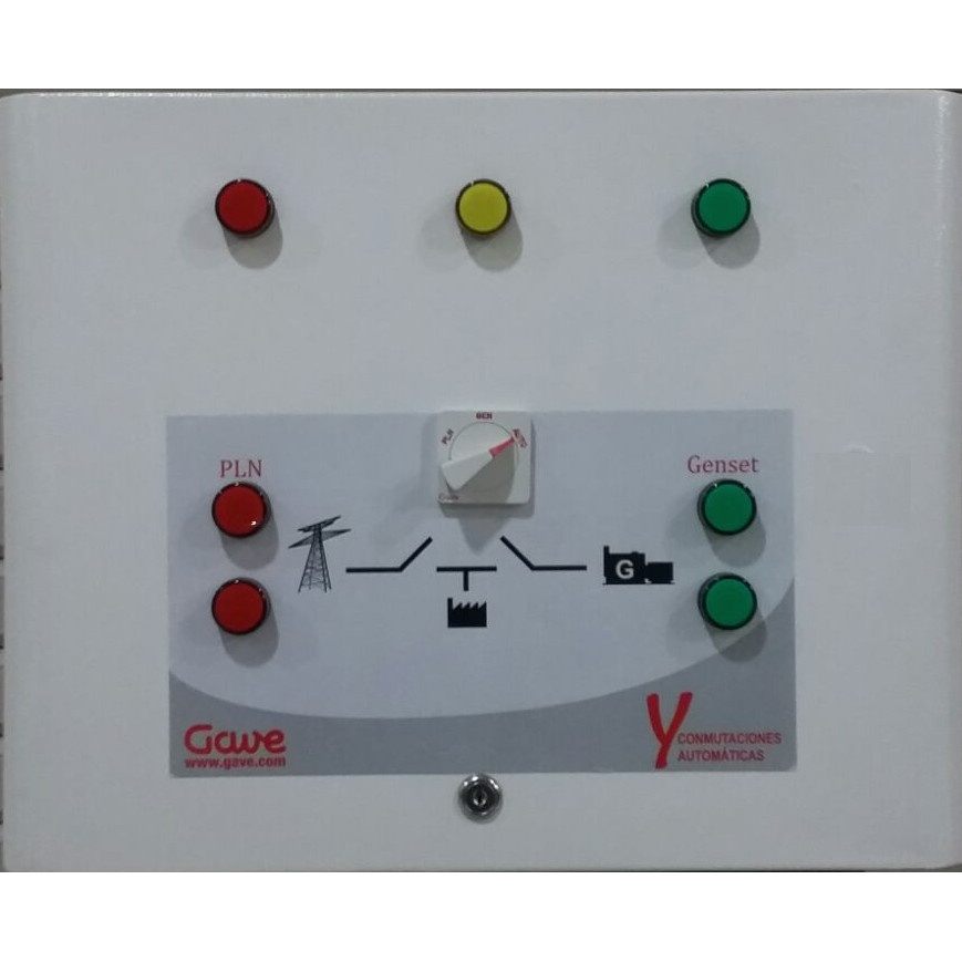 Jual Panel Genset ATS ONLY 33 kVA 3phase ( tanpa modul Auto START ...