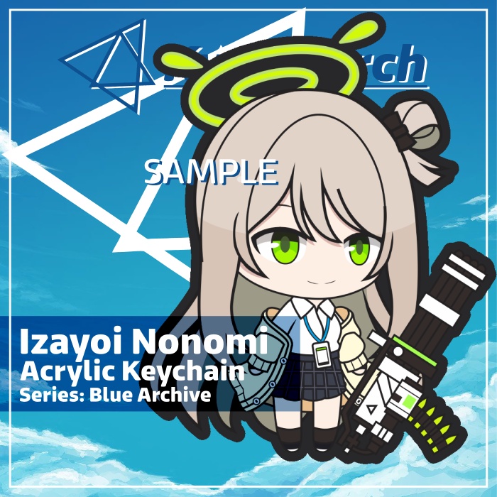 Jual Keychain Blue Archive Izayoi Nonomi | KyraMerch Anime Fanmerch ...