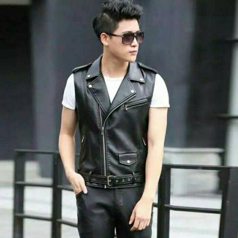 Jual Rompi Kulit Pria Exlusive | Shopee Indonesia