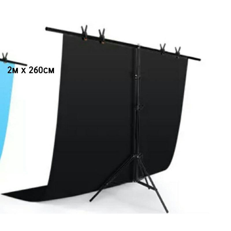 Jual wedding fotografi studio foto stand tripod berdiri jepit ...