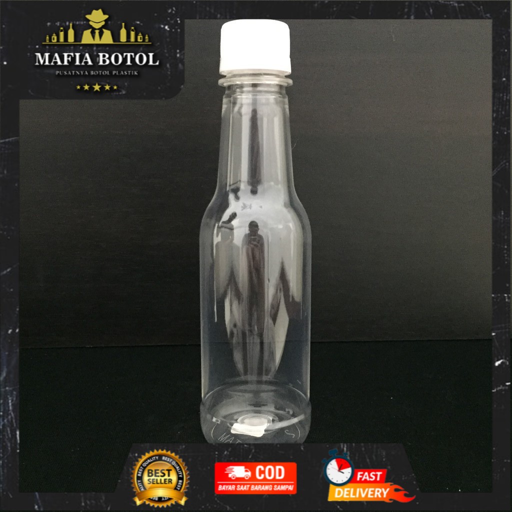 Jual Botol plastik unik 250 ml barbier kemasan madu tebal kemasan ...