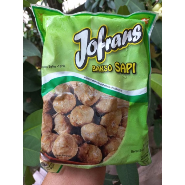 Jual Jofrans Bakso Sapi (Isi 50pcs) Kemasan 500gram | Shopee Indonesia