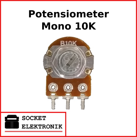 Jual Potensiometer Mono Potensio 10K 10 K Ohm Merk WL | Shopee Indonesia
