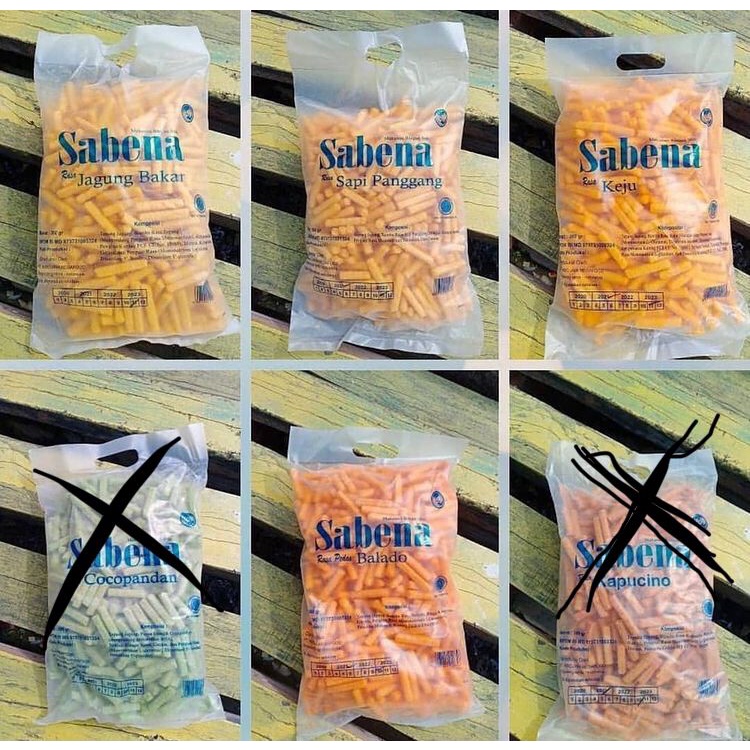 Jual SNACK SABENA VARIAN RASA | Shopee Indonesia