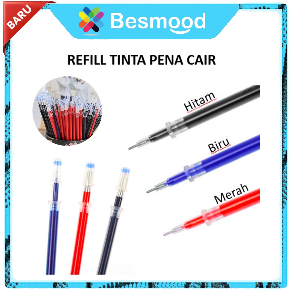 Jual Besmood Refill Tinta Pena Cair Isi Ulang Tinta Cair Pena Pulpen ...