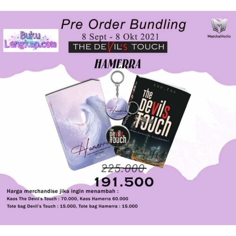 Jual buku novel the devil devil's touch - you zha you_zha original ...