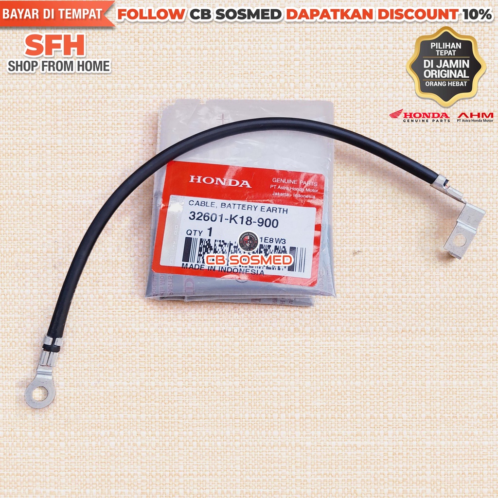 Jual Kabel Masa Verza 150 Kabel Ground CB150 Verza Original Honda AHM Asli Ori HGP CABLE EARTH ...