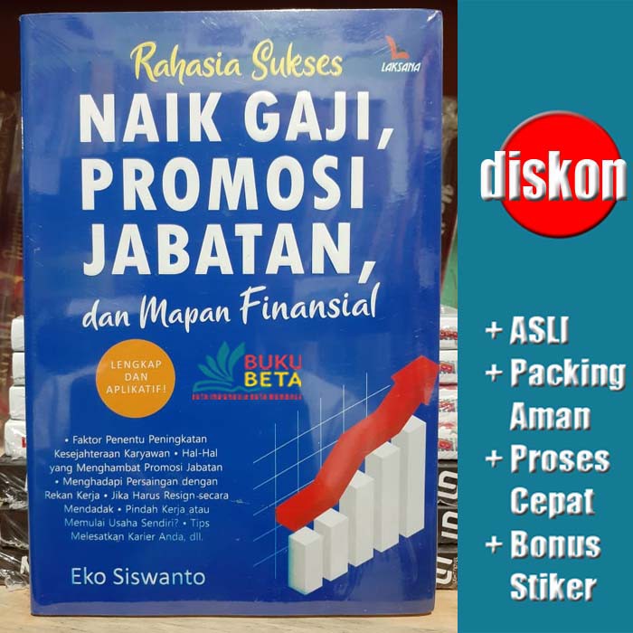 Jual Rahasia Sukses Naik Gaji,Promosi Jabatan,dan Mapan Finansial-Eko Siswanto | Shopee Indonesia