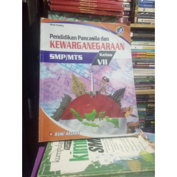 Jual buku pendidikan Pancasila dan kewarganegaraan (PPKn) SMP/ Mts kelas 1-7 penerbit bumi ...