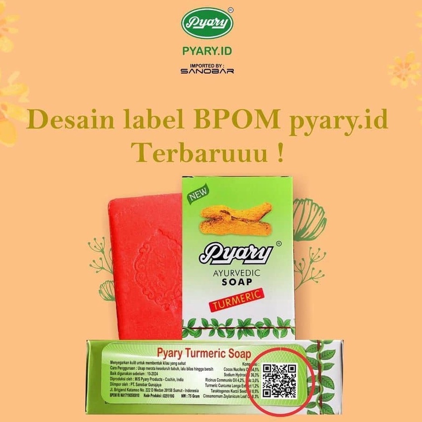 Jual SABUN ARAB PYARY ORIGINAL [BPOM] RI NA17190500010 | Shopee Indonesia