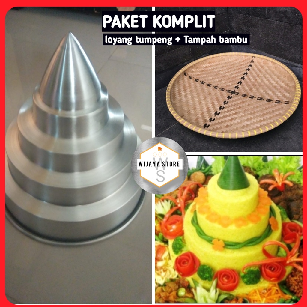 Jual Cetakan tumpeng susun cetakan tumpeng berbagai ukuran bahan ...