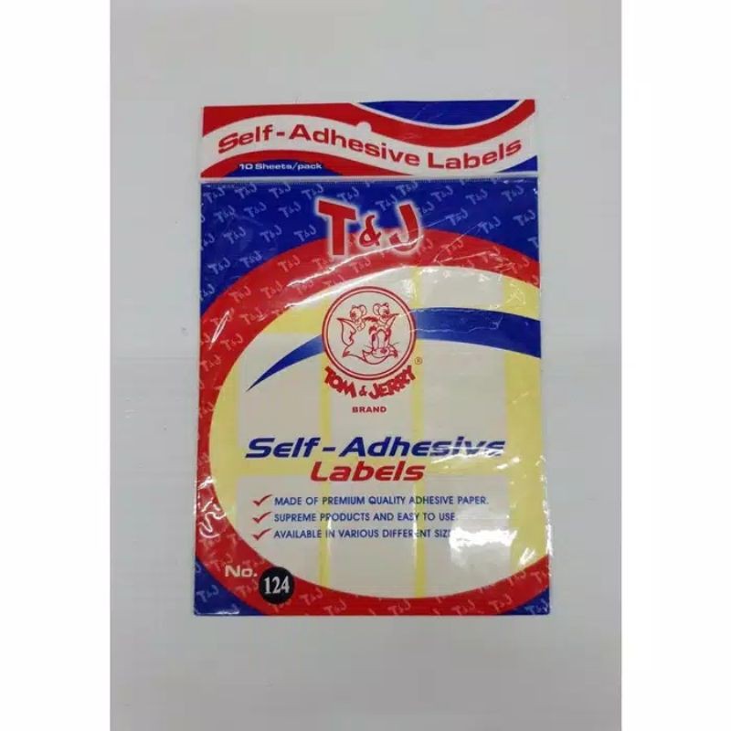 Jual Label Sticker Tom and Jerry / T&J No 124 | Shopee Indonesia