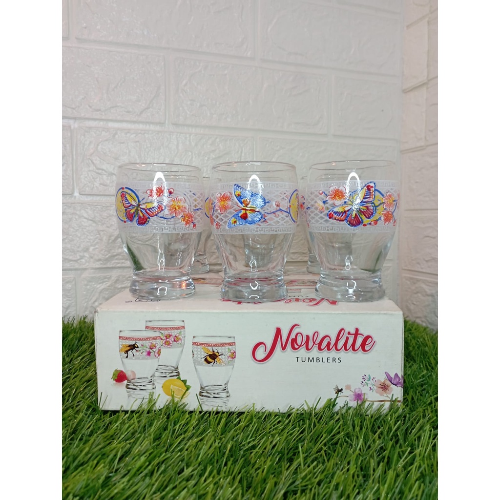 Jual Gelas Set NOVALITE Tumblr Isi 6 pcs (2924) | Shopee Indonesia