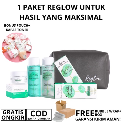 Jual [BISA COD] REGLOW Glow Skin Treatment Skincare Original Glowing ...
