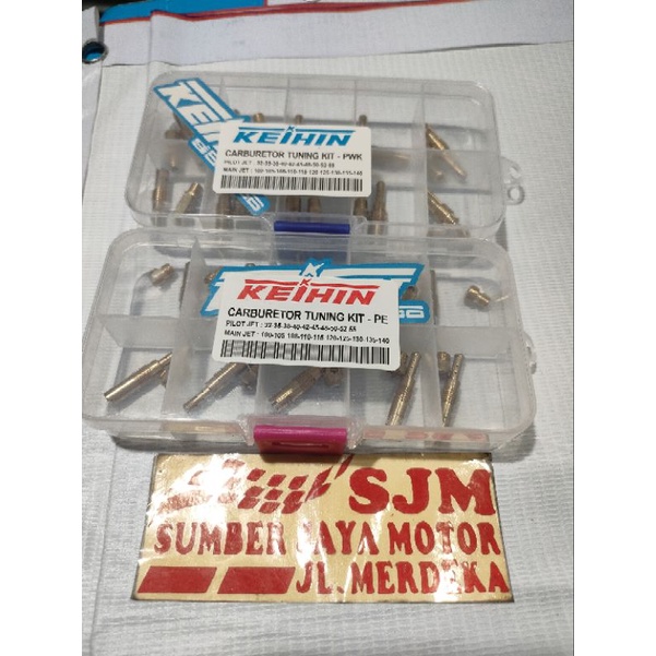 Jual Spuyer set PWK dan PE isi 20 pcs pilot jet Mainjet PE dan PWK ...