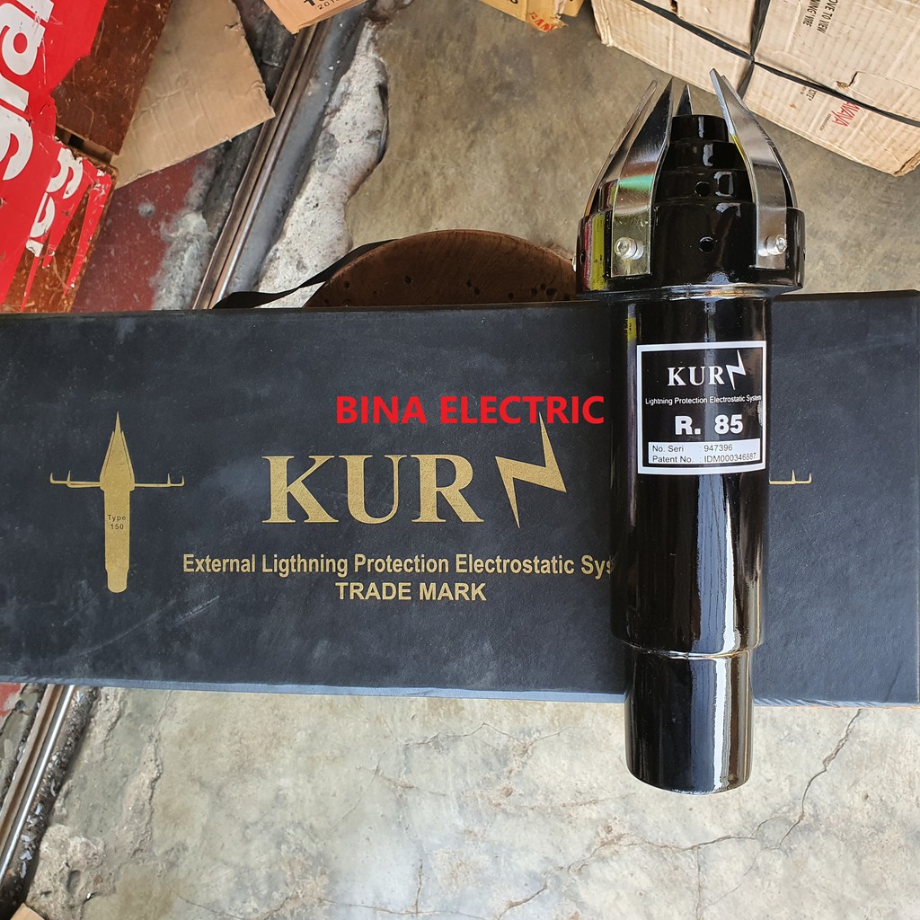Jual Kurn 85 / Kurn R85 / Penangkal Petir Kurn Radius 85 Meter | Shopee ...