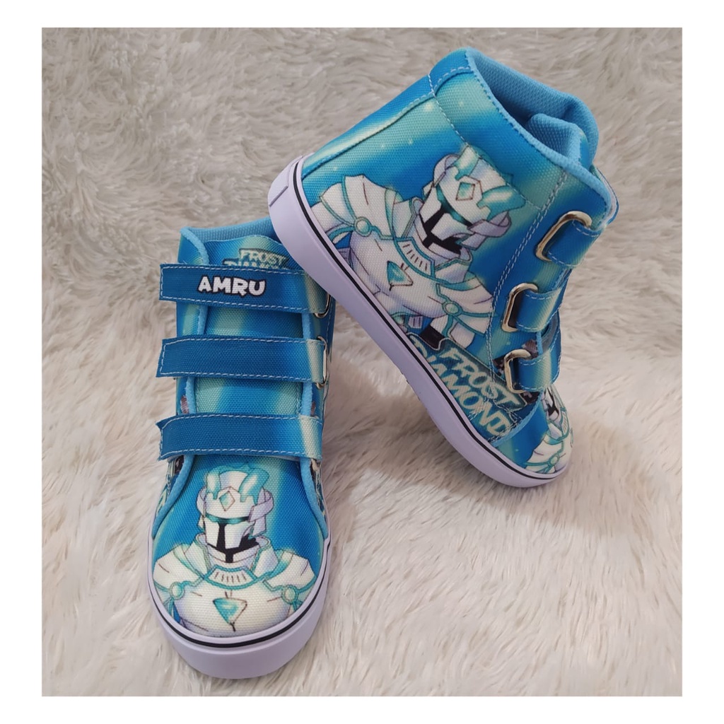 Jual SEPATU KARAKTER FROST DIAMOND SEPATU ANAK CUSTOM FREE CETAK NAMA ...