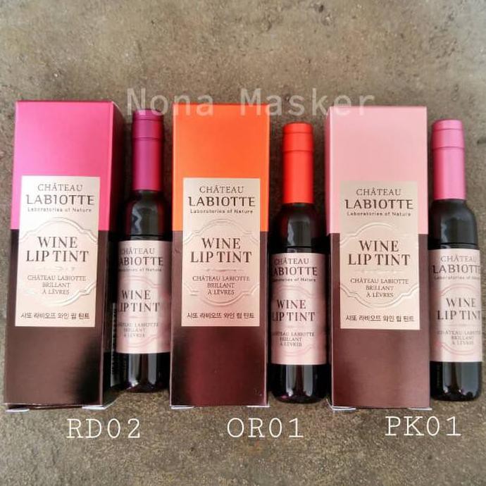 Jual CHATEAU LABIOTTE Wine Lip Tint / Lip Tint Labiotte | Shopee Indonesia